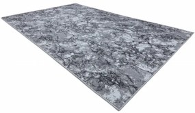 Protiskluzový metrážový koberec MARBLE mramor, kámen šedý