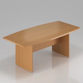 NABYTEK-DESIGNOVY.CZ - SKA33 11 - Konferenční stůl Komfort, dřevěná podnož, 200x100x76 cm, buk