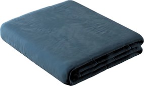 Sametový přehoz Velvet barva modrá látka lesklé, sametová