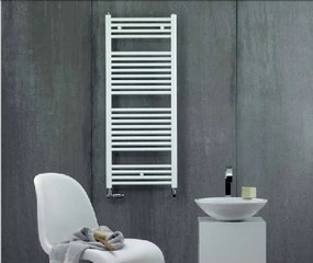 Zehnder Virando - Radiátor koupelnový 1500x450 mm, vnější připojení, 620 W, bílá AB-150-045