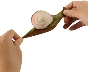RAPPA Hlemýžď 11 cm / Figurka zvířátka / Guma a plast
