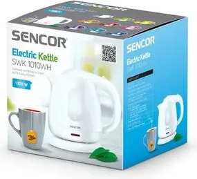 SENCOR SWK 1010WH bílá / Rychlovarná konvice / 1100W / 1L