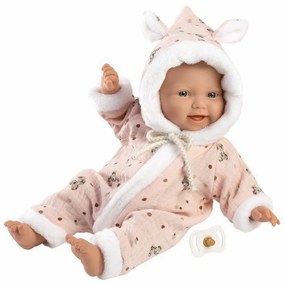 Llorens Little Baby 63302 - Realistická panenka miminko s měkkým tělem 32 cm