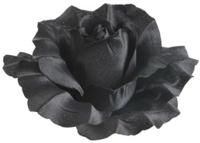 růže - hlavičky (12 ks) - černá