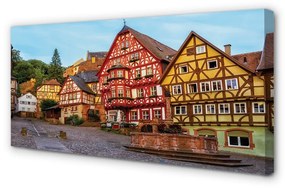 Obrazy na plátně Germany Staré Město Bavorsko 120x60 cm