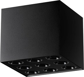 Sollux Lighting Stropní svítidlo OZZY černé LED