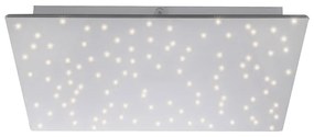 Bílé stropní svítidlo 45 cm včetně LED s dálkovým ovládáním - Lucci