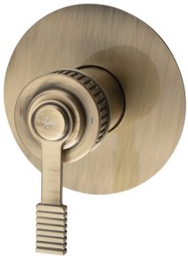 Sapho Sapho, VERSI podomítková sprchová baterie, 1 výstup, bronz, RV041/18