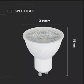 LED Solution LED bodová žárovka 6W GU10 230V stmívatelná Barva světla Denní bílá 199