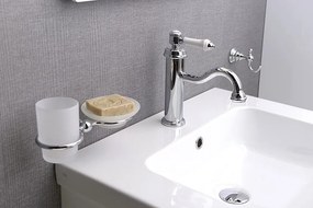 Sapho VIENNA stojánková umyvadlová baterie s výpustí ECO karatuše chrom VO002-01