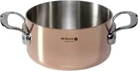 De Buyer Prima Matera Hrnec s poklicí 16 cm měděná
