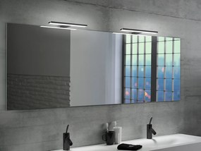 LOTOSAN Aster LED osvětlení na zrcadlo 120cm, černá AQ LN0941CI