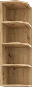 STILO ad | horní regál 30 G-90 ZAK ukončovací s policemi | 30 cm | VYSOKÝ | UNI provedení | artisan