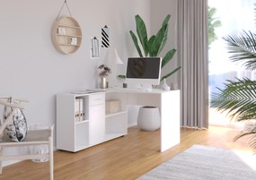 ADRK Furniture Rohový stůl ELISEO ADRK-DE-ELI-W