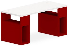 Artspect DS304-B-1607 - Stůl s úložnými podnožemi 160x70cm - Chilli red