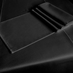 Teflonový ubrus 240 g / m2 - černý 120x120cm