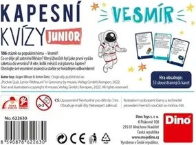 Dino Kapesní kvízy JUNIOR Vesmír / od 8 let
