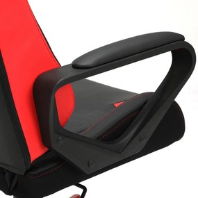 Herní židle Terax černo-červená