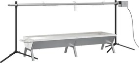 Automatický gril se zásobníkem nerezová ocel 3152096