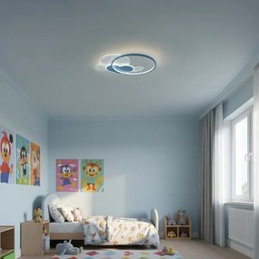 Brilagi - LED Dětské stropní svítidlo LOVE LED/48W/230V 3000/4500/6000K modrá