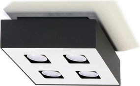 Sollux Lighting Stropní svítidlo MONO 4 černé