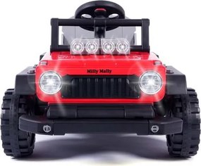 Elektrické autíčko Milly Mally Prime 2w1 red