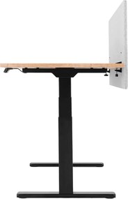 Liftor Silent, akustický paraván na stůl 135 x 60 cm, světle šedý