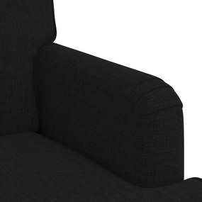 Set pohovek 2 ks Černá textil 3407518