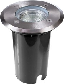 IMPR 730474 Deko-Light zemní svítidlo Aton kulaté 220V GU10 7W stříbrné - DEKOLIGHT