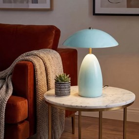 Elstead POPPY stolní lampa 35 cm LED 11,5W modrá