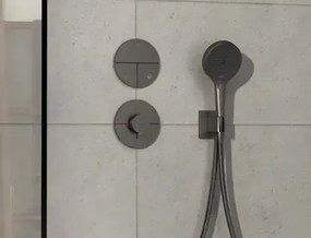 Hansgrohe ShowerSelect Comfort S kartáčovaný černý chrom / Ventil pod