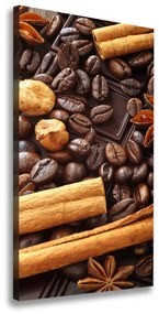 Wallmuralia Vertikální Foto obraz na plátně Hořká čokoláda 50x100