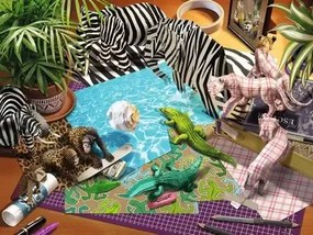 Ravensburger Dobrodružství s origami / 1500 dílků / od 14 let