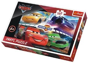 Puzzle Cars 3 Disney 41x27,5cm 160 dílků v krabici 29x19x4cm