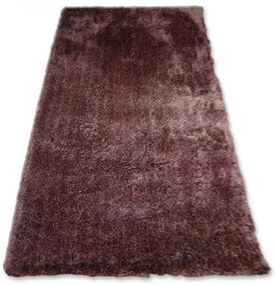 Luxusní kusový koberec Shaggy Macho čokoládový 200x290cm