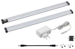 Eglo | Eglo 94691 - SADA 2x LED Osvětlení nábytku se senzorem VENDRES 1xLED/3W/230V | EG94691