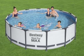 BESTWAY Steel Pro Max Bazén 427 x 107 cm, kartušová filtrace 56950