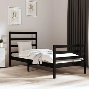 vidaXL Rám postele masivní borovice 90 x 200 cm [3104995] Barva: Bílá