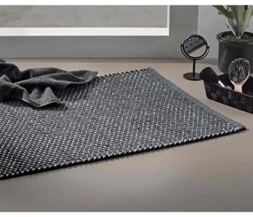 KELA Koupelnová předložka Miu směs bavlna/polyester kamenně šedá 65,0x55,0x1,0cm