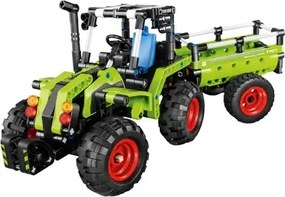 IM.MASTER Stavebnice traktor/traktor s valníkem 2v1 / 346 dílků / od 6
