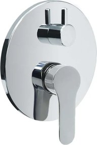 Mereo Mereo, Sprchová podomítková baterie s přepínačem, Zuna, Mbox, kryt, chrom, CB60106ZA