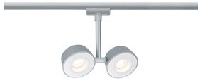 Paulmann 95471 Double Pellet, spot pro Urail system, 2x4W LED 2700K stmívatelný, matný chrom