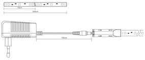 GLOBO LED BAND 39017 Dekorativní svítidlo