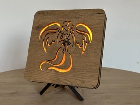 Li-Go "Anděl" lampa 19x19cm provedení povrchu: dub světlý