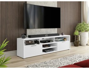 TV skříňka/stolek Rowitir, Barva dřeva: bílá