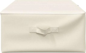 Úložné boxy 2 ks textil 70 x 40 x 18 cm krémové 332908