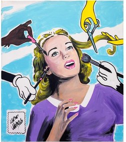 Vendula Veselá | Wona Wena Vendula Veselá | Iconic Rám: Dubový, Velikost: 50 x 50 cm