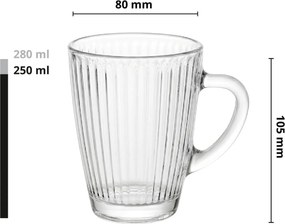 Lav hrnky Hestia 300 ml 6 ks