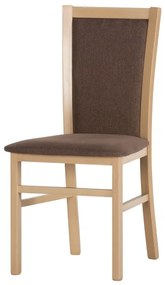 SZYNAKA Trendline Jídelní židle - SATURN 101, čalouněná, dřevěné nohy Nohy/čalounění: dub sonoma/etna 23