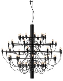 Flos A1502031 2097-50, luxusní matně černý lustr, 50x15W E14 čirá, prům. 100cm, výška 88cm